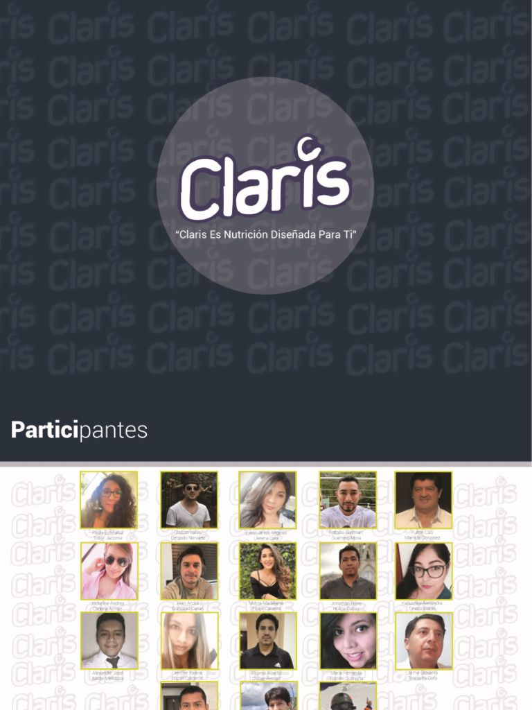 PRESENTACION GRUPO 2 CLARIS | PDF