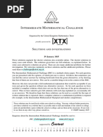 IMC 2025 Challenge Paper Overview | PDF | Sphere | Mathematics