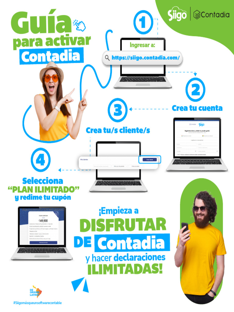 Guia para Activar Contadia 2024 | PDF