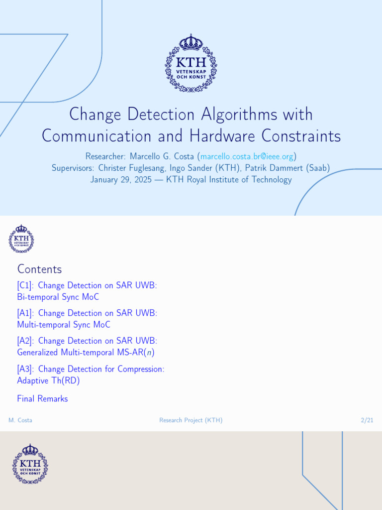 Final Report Slides | PDF | Imaging