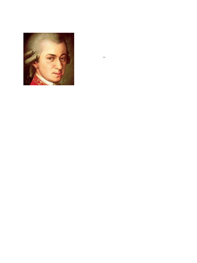 Mozart - Biography Reading and Questions | PDF | Wolfgang Amadeus ...