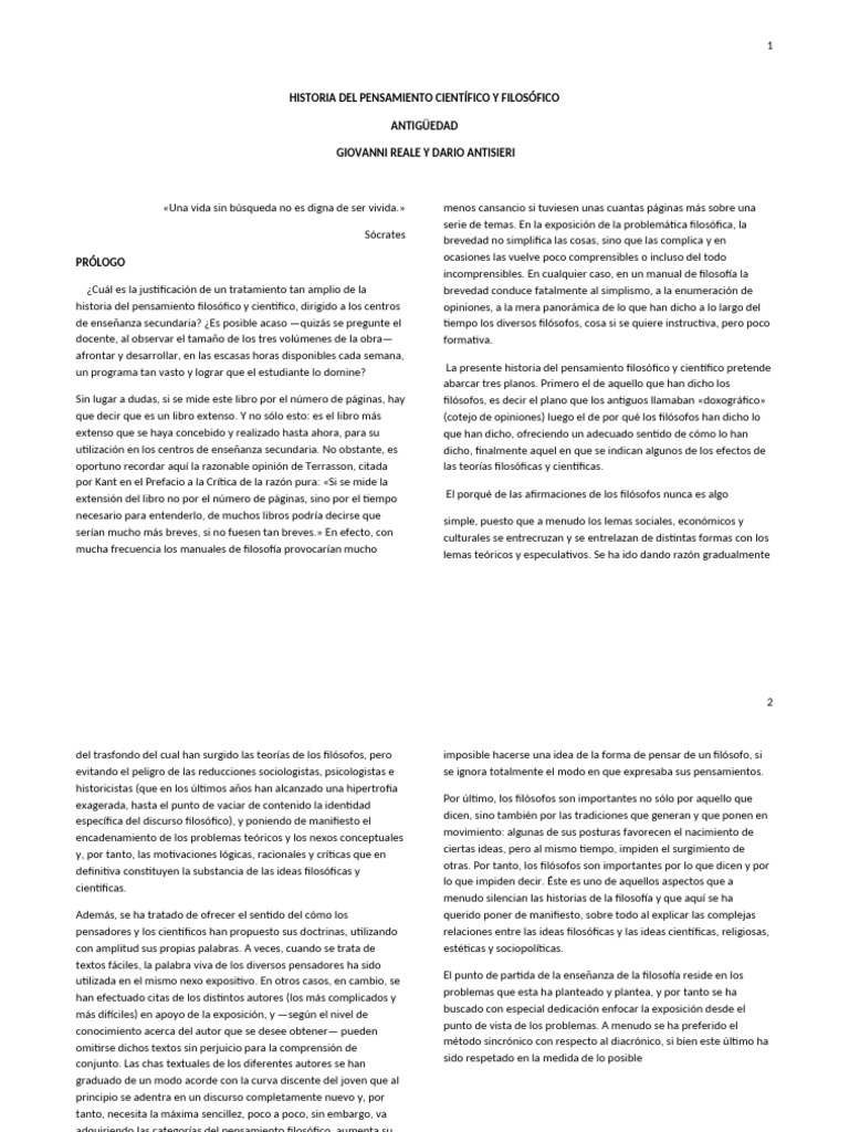 ANTROP 1-16 | PDF | Antigua Grecia | Pensamiento