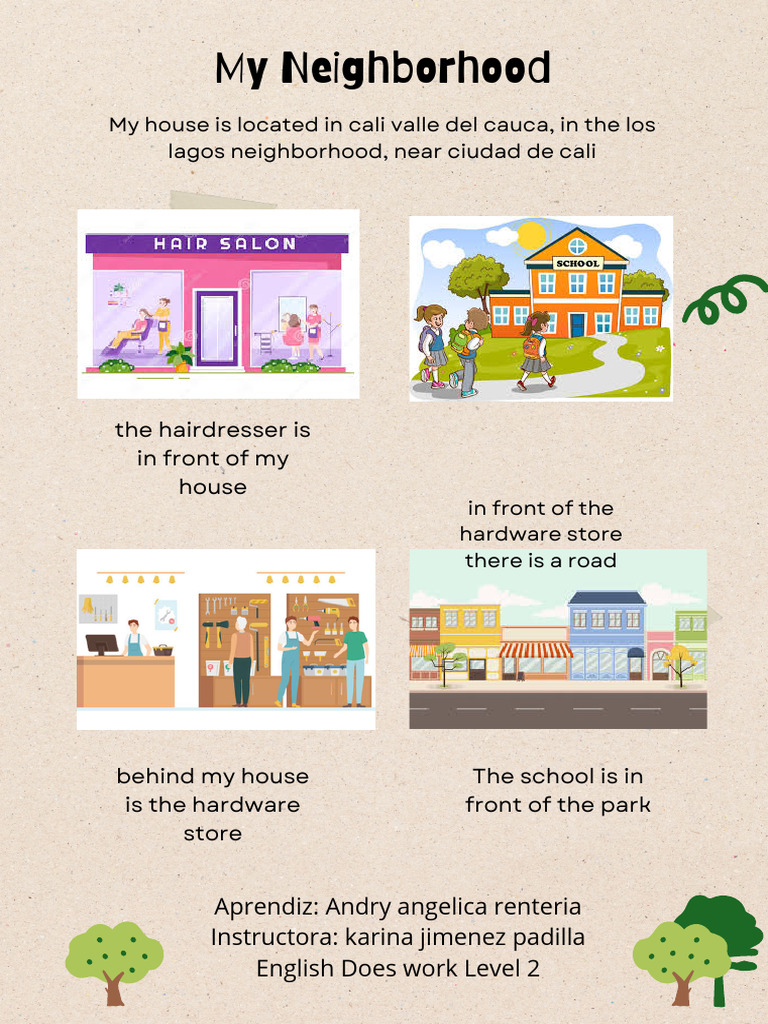 My Neighborhood | PDF