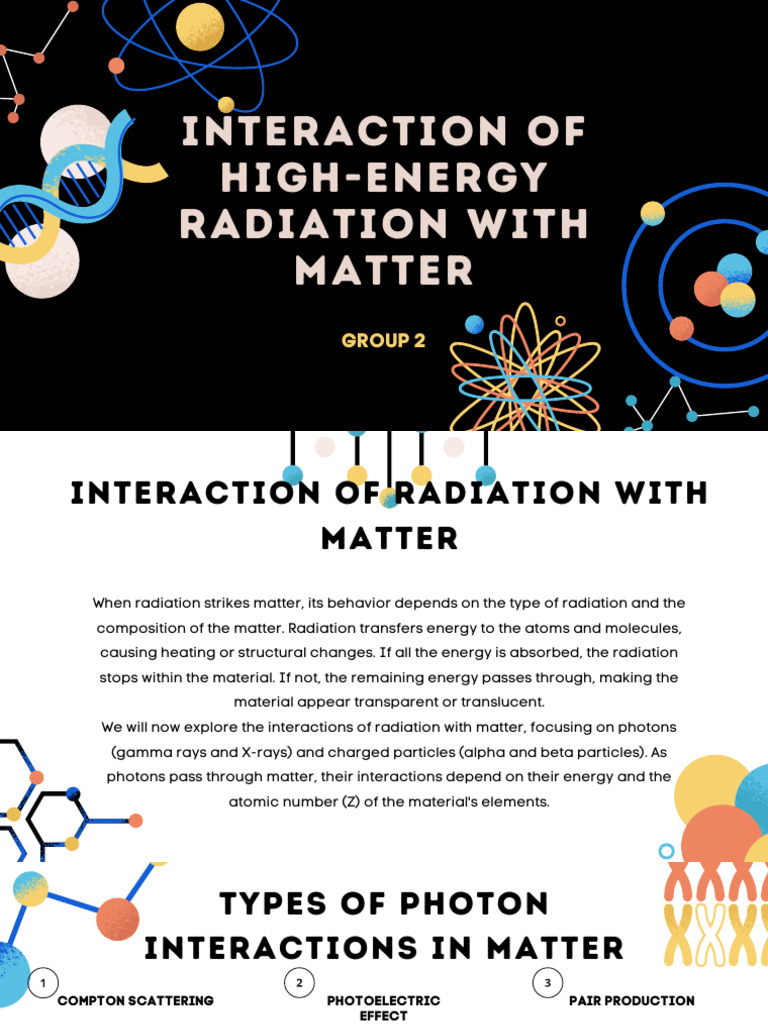 Chapter 2 Interaction of High-Energy Radiation With Matter - 20250114 - 204730 - 0000 | PDF ...