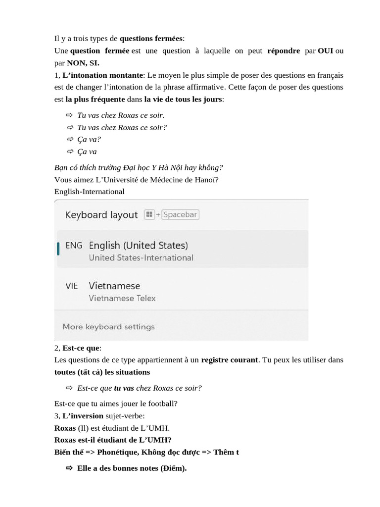 Il y A Trois Types de Questions Fermées | PDF