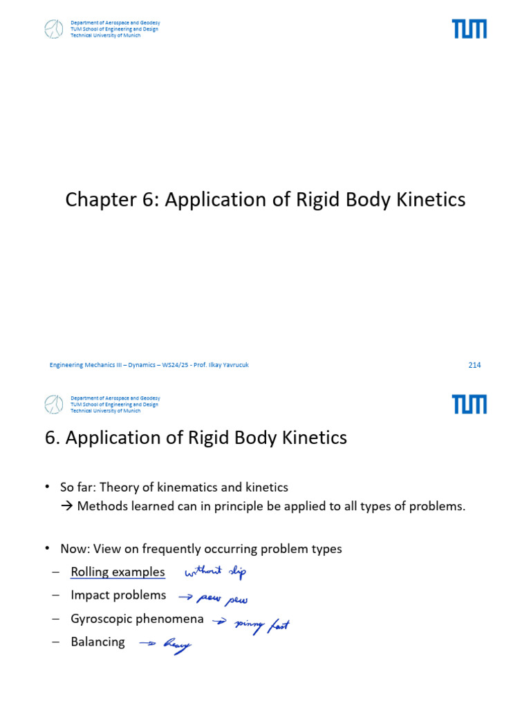 Presentation Slides 214-258 EM3 | PDF | Classical Mechanics | Force