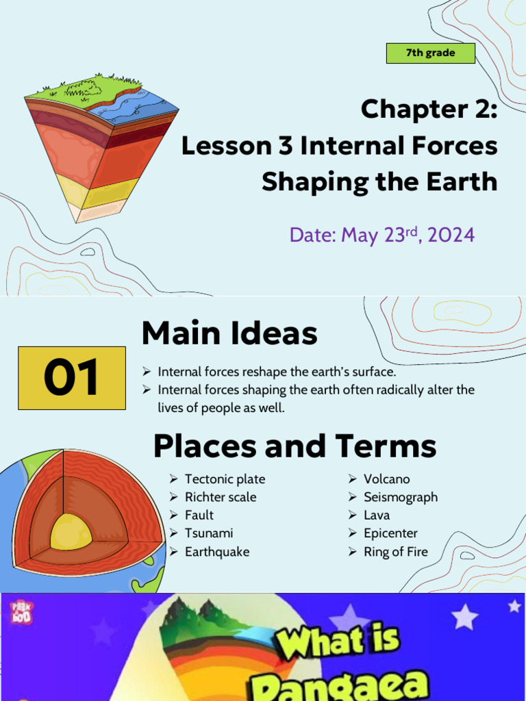 Internal Forces Reshaping Earth | PDF | Earthquakes | Volcano