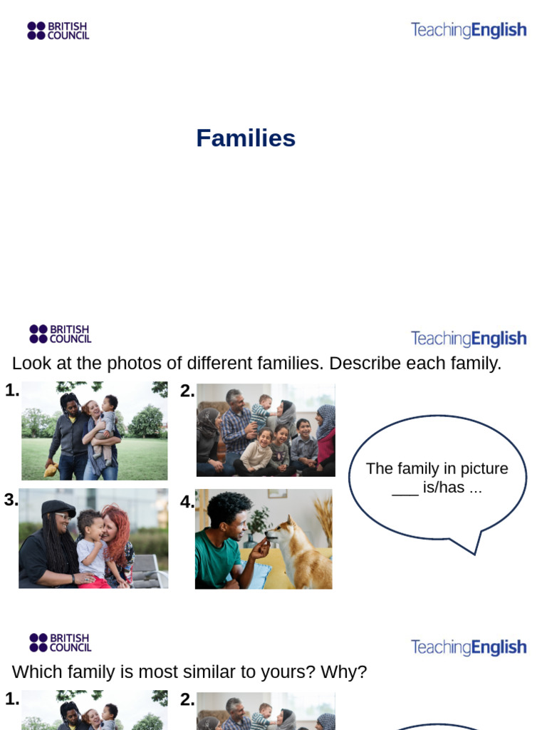 A1 Families Presentation | PDF
