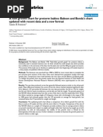 Fenton Growth Chart Calculations | PDF | Preterm Birth | Percentile