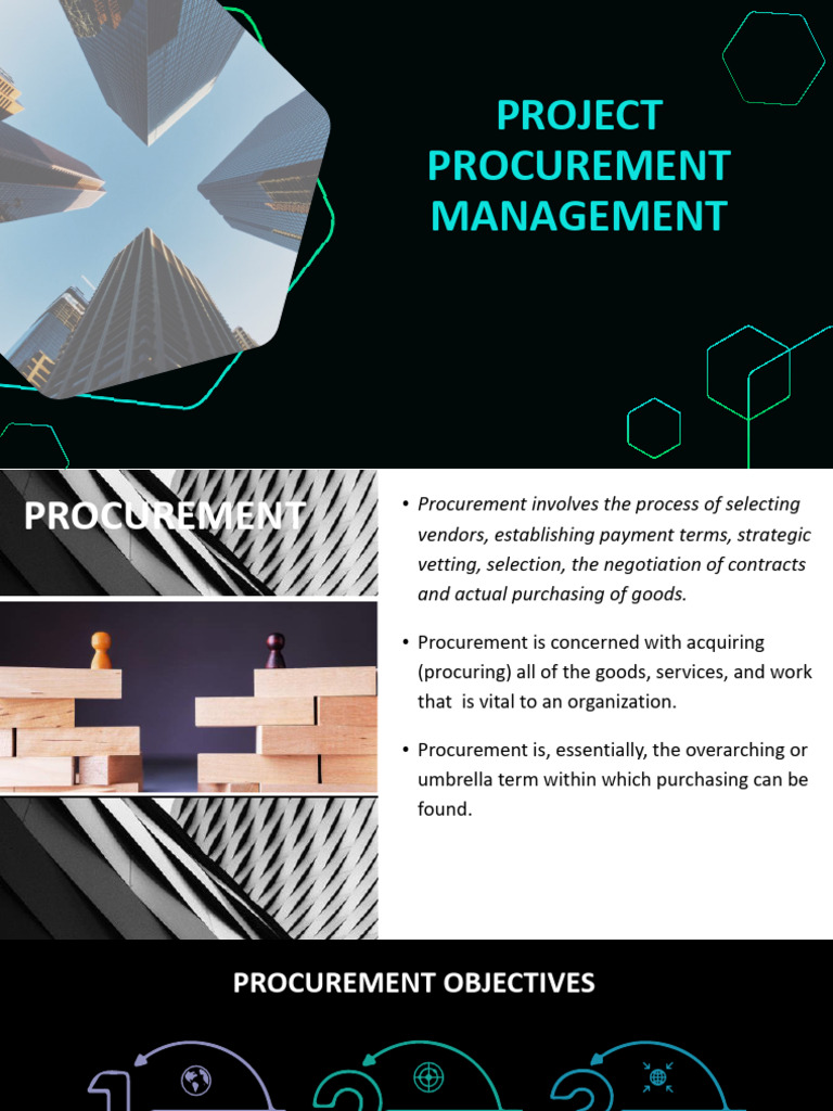 Project Procurement Management | PDF | Procurement | Government ...