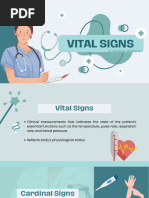 Vital Signs Documentation | PDF | Medical Specialties | Clinical Medicine