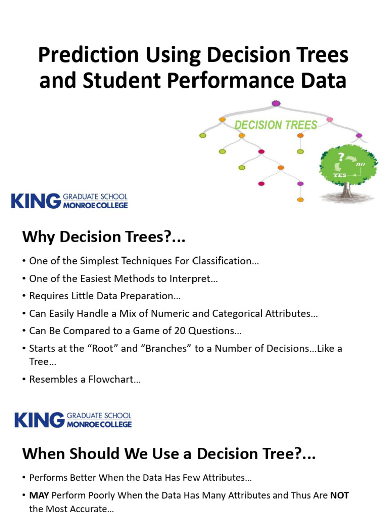 23-01!08!00 CS 633 Data Mining Prediction With Decision Trees PDF.pdf | PDF | Machine Learning ...