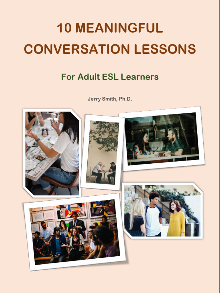 ESL Conversation Lessons for Adults | PDF | English As A Second Or ...