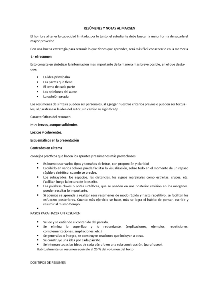 Sesion 5 Teoria Resã - Menes y Notas Al Margen | PDF | Sumario abstracto)