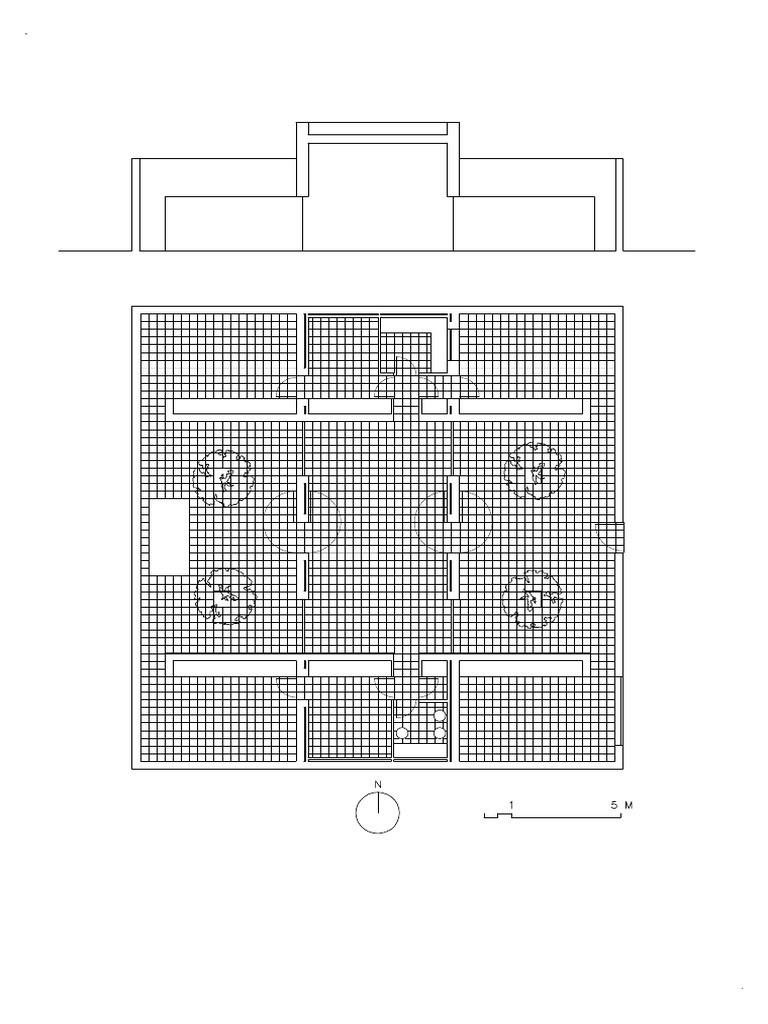 Casa Gaspar - Planta y Sección | PDF