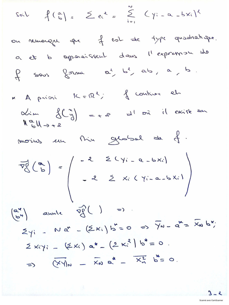 Rappel Correction Exercices Optimisation 22 Oct 2024 (1) | PDF