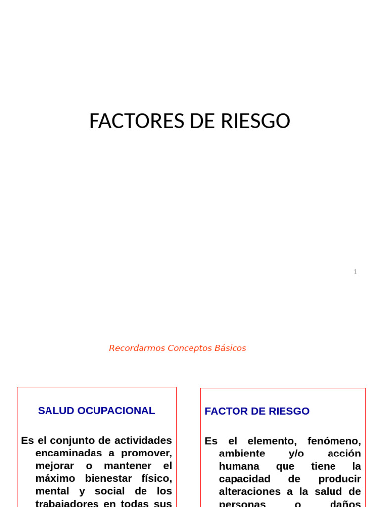 General Factores de Riesgo y Copasst | PDF | Seguridad y salud ocupacional | La seguridad