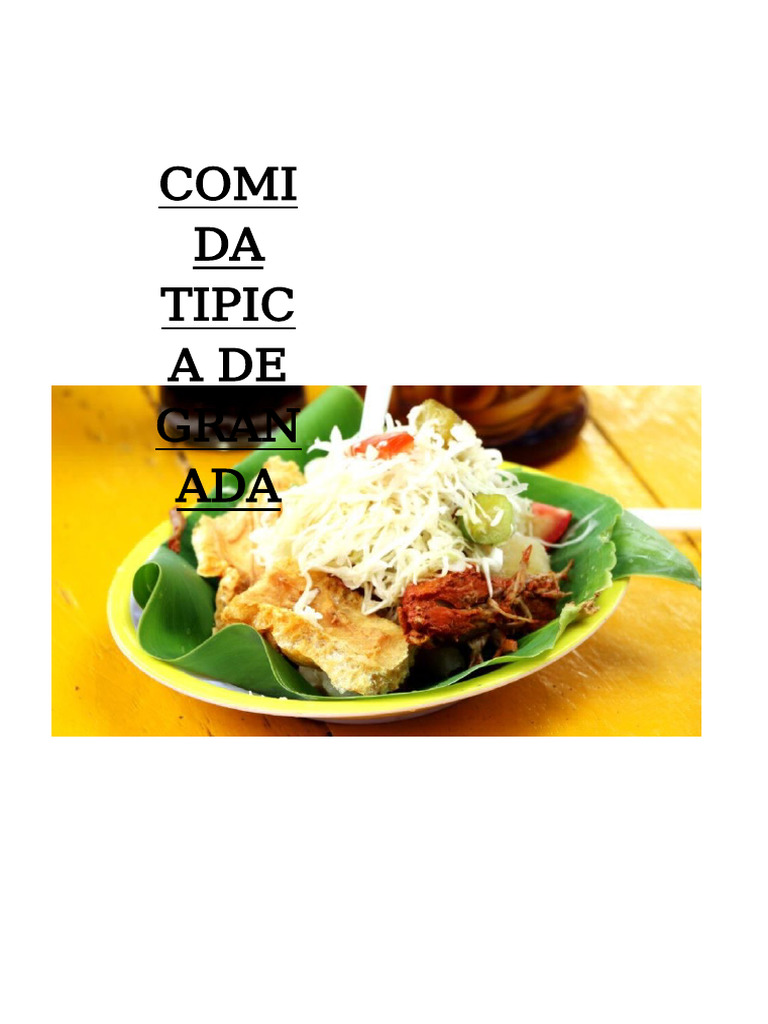 COMIDA | PDF