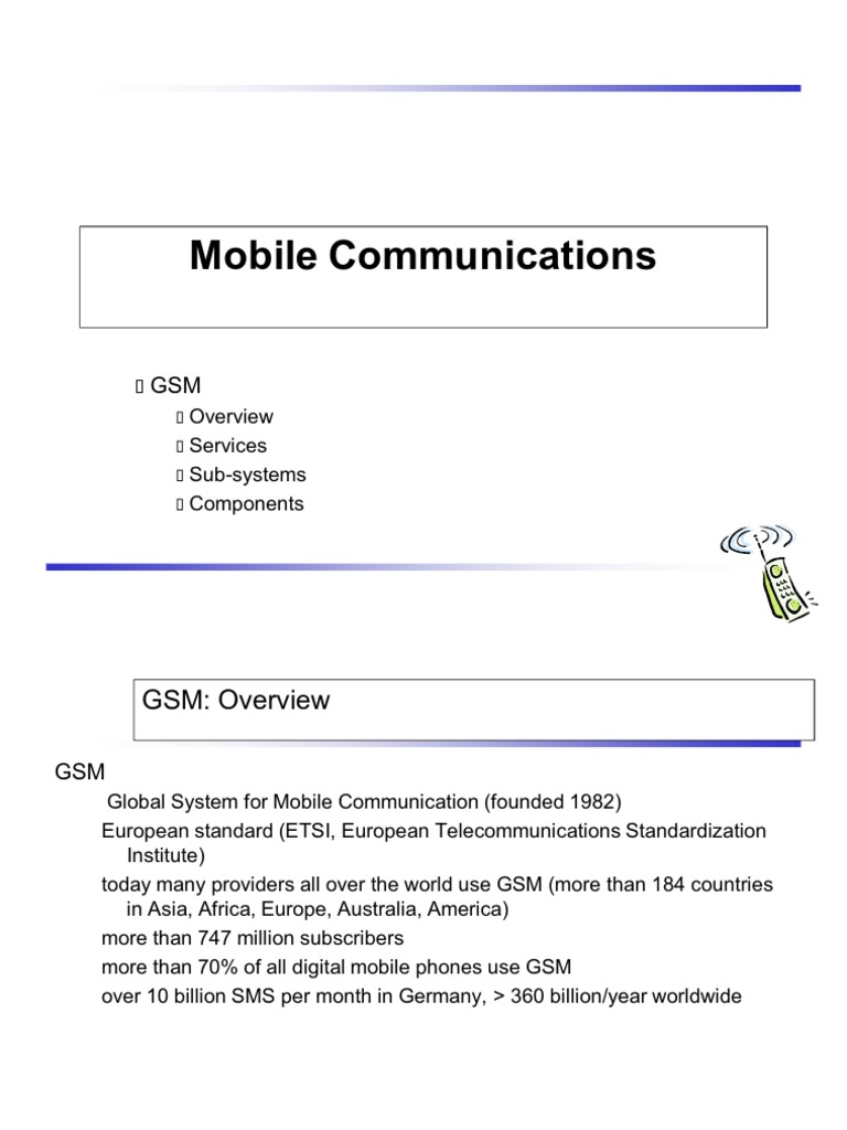 24 GSM Lecture | PDF | Gsm | Software Defined Radio