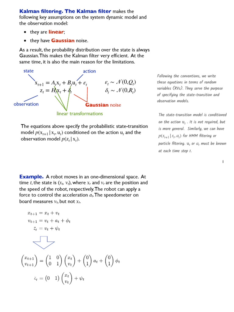 10 Localization | PDF | Kalman Filter | Applied Mathematics