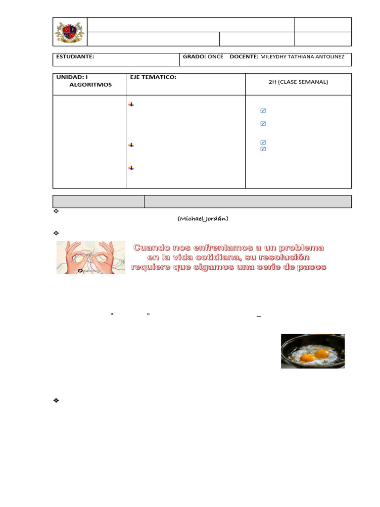 Guia1 Tec&inf Once 2024 | PDF | Algoritmos | Programación de computadoras