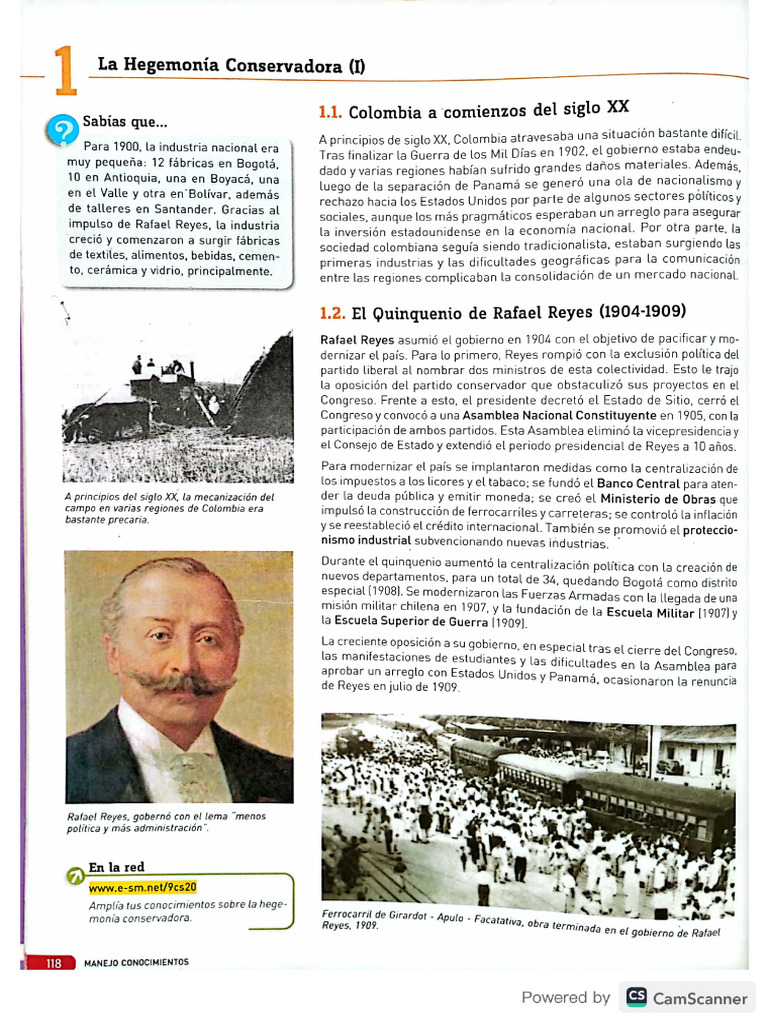 Tema 8 Hegemonia Conservadora | PDF