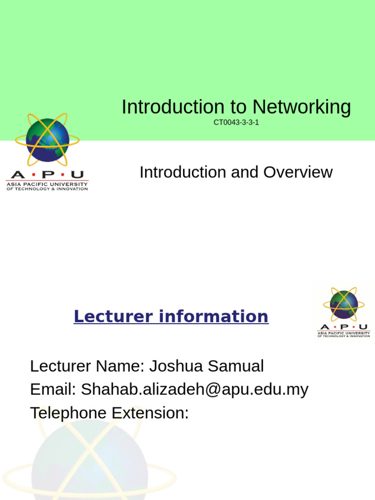 Chapter 0 - Module Introduction-MQF V2 | PDF | Computer Network ...
