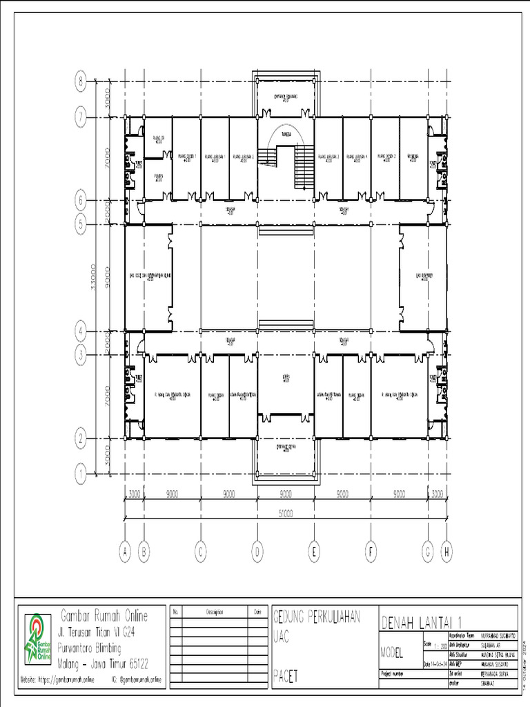 Gedung Perkuliahan Uac - Alt 3 - 250108 - 201638 | PDF