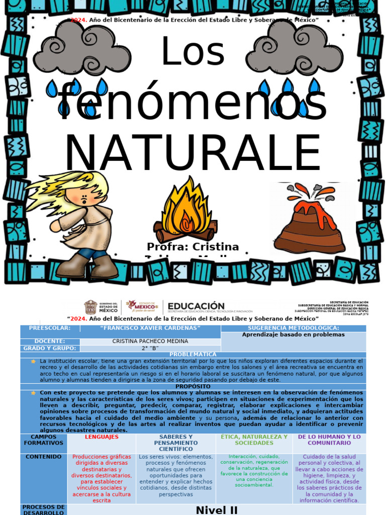 FENOMENOS NATURALES | PDF | Arco iris | Educación primaria