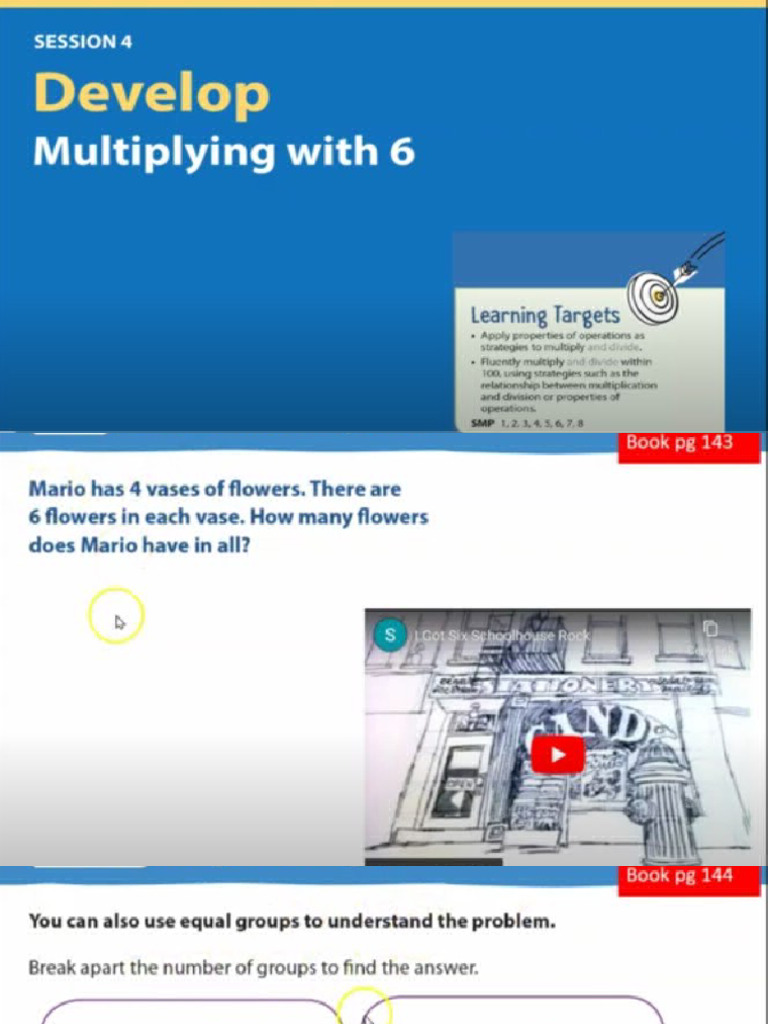I Ready Grade 3 Lesson 6 Vol.1 | PDF