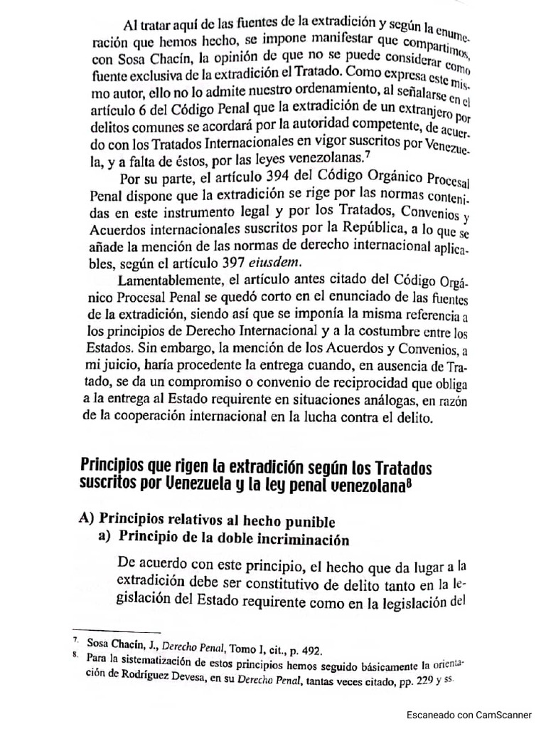principios extradición básicos ex1 primer laps | PDF