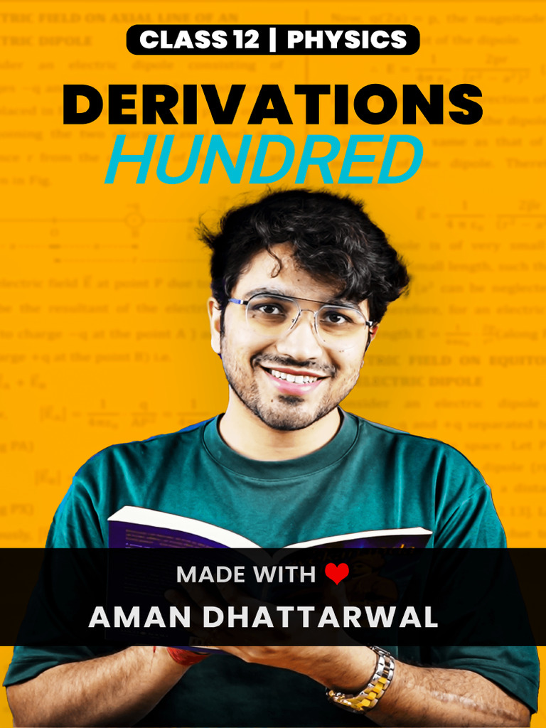 Derivation Poster Physics | PDF