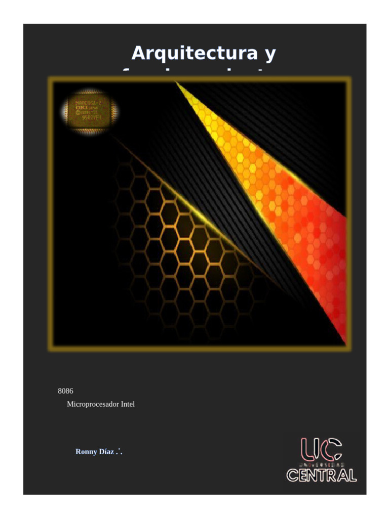 Tarea Micro 8086 Ronny Diaz | PDF | Poco | Microprocesador