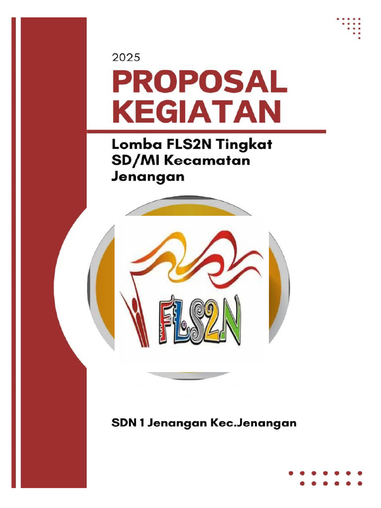 Contoh Proposal Fls2n | PDF