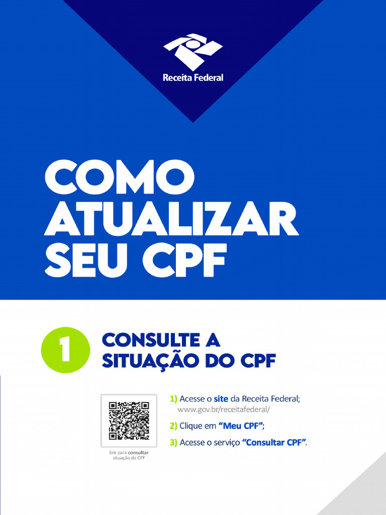 Como Atualizar CPF Maio 2024 | PDF