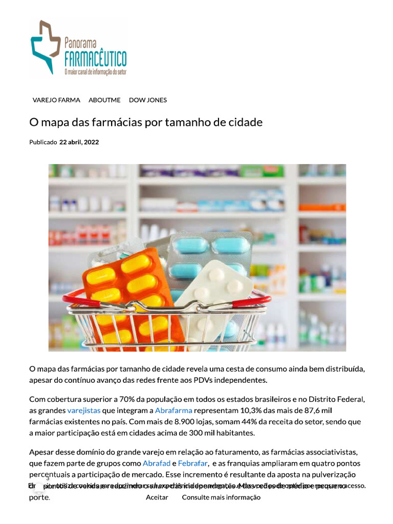 Mapa Varejo Farma | PDF