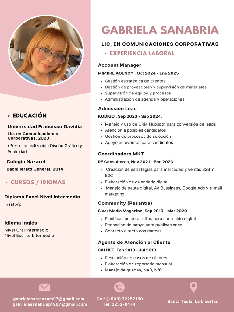 Diploma Excel Intermedio y Experiencia Laboral | PDF | Liderazgo ...
