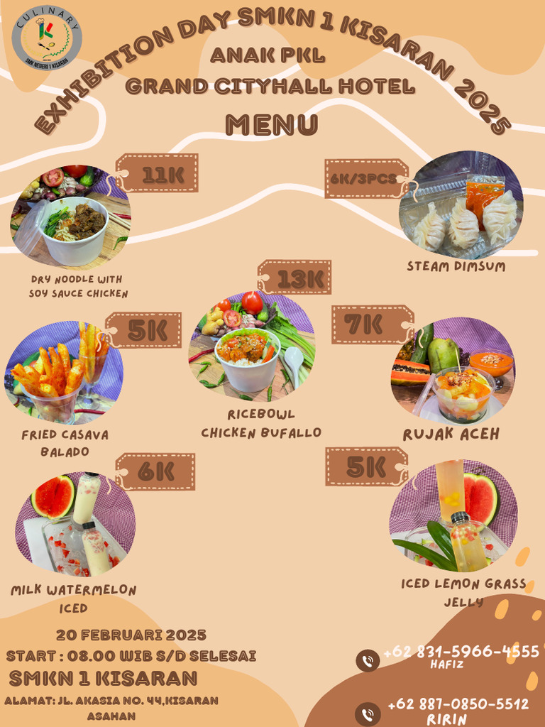 Poster Menu Kue Dan Makanan - 20250204 - 122009 - 0000 | PDF