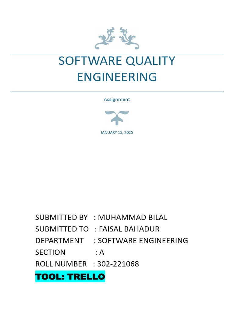 Software Quality Engineering | PDF | Mobile App | Scrum (Software Development)