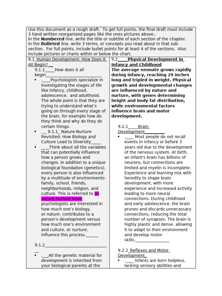 Human Development Stages Overview | PDF | Adolescence | Behavioural ...