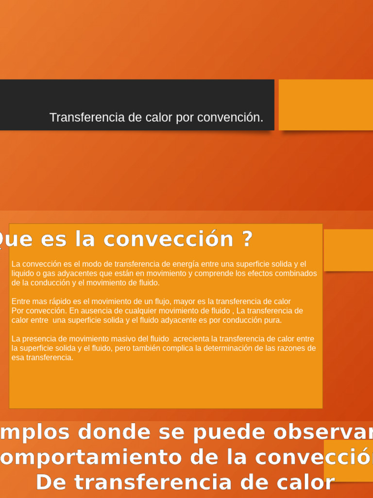 Transferencia de Calor | PDF | Convección | Transferencia de calor