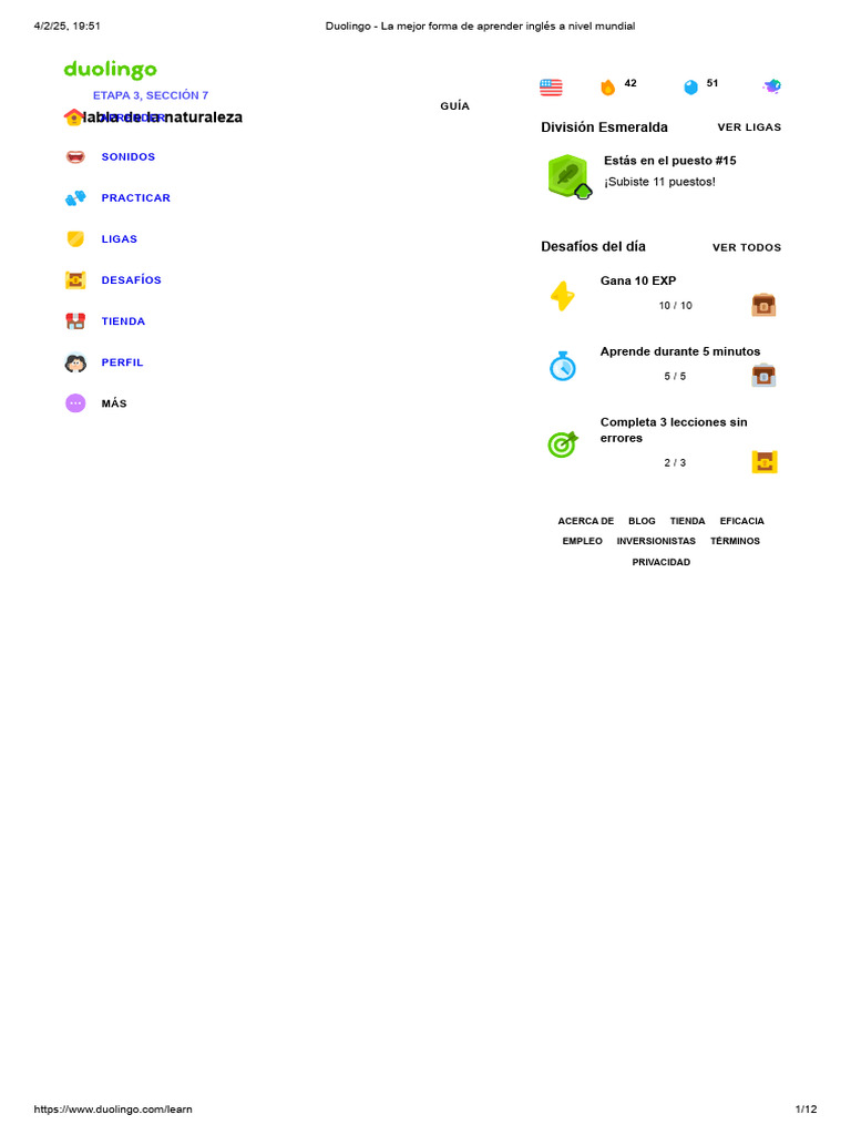 2da parte del Duolingo script | PDF | Software iOS | Yo telefono