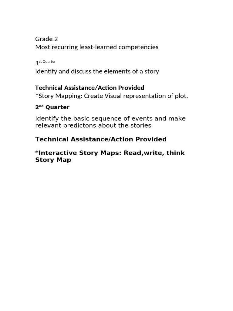 Grade 2 Story Elements & Mapping Skills | PDF