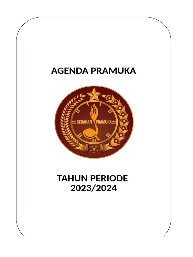 Agenda Pramuka 2023/2024 Terbaru | PDF