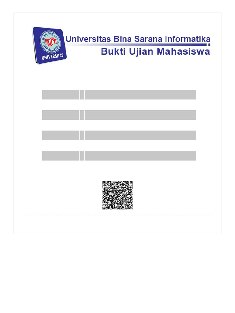 Bukti Ujian 19248008 (0065) | PDF