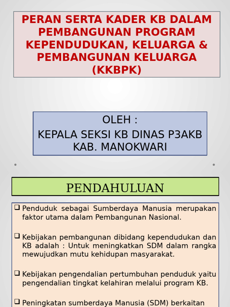 Peran Serta Kader | PDF