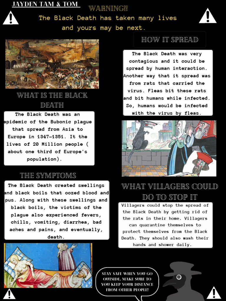 Understanding the Black Death's Spread | PDF
