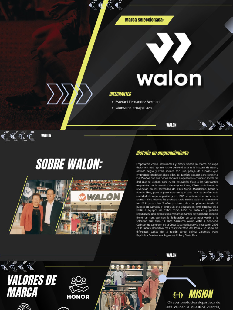 Historia de Walon: Emprendimiento Peruano | PDF | Perú | Asociación de ...