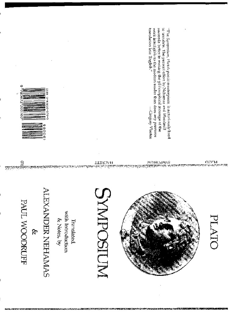 Plato, Symposium (Complete) | PDF