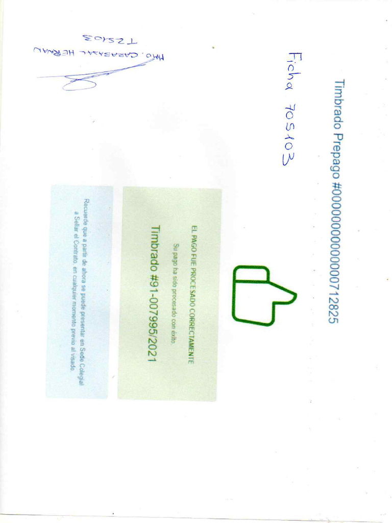 1 - Timbrado Raul Rodriguez - Ficha 705103 | PDF